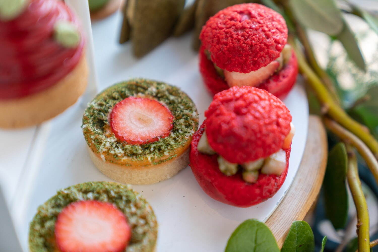Preview of the Strawberry x Matcha Afternoon Tea from Conrad Hotel