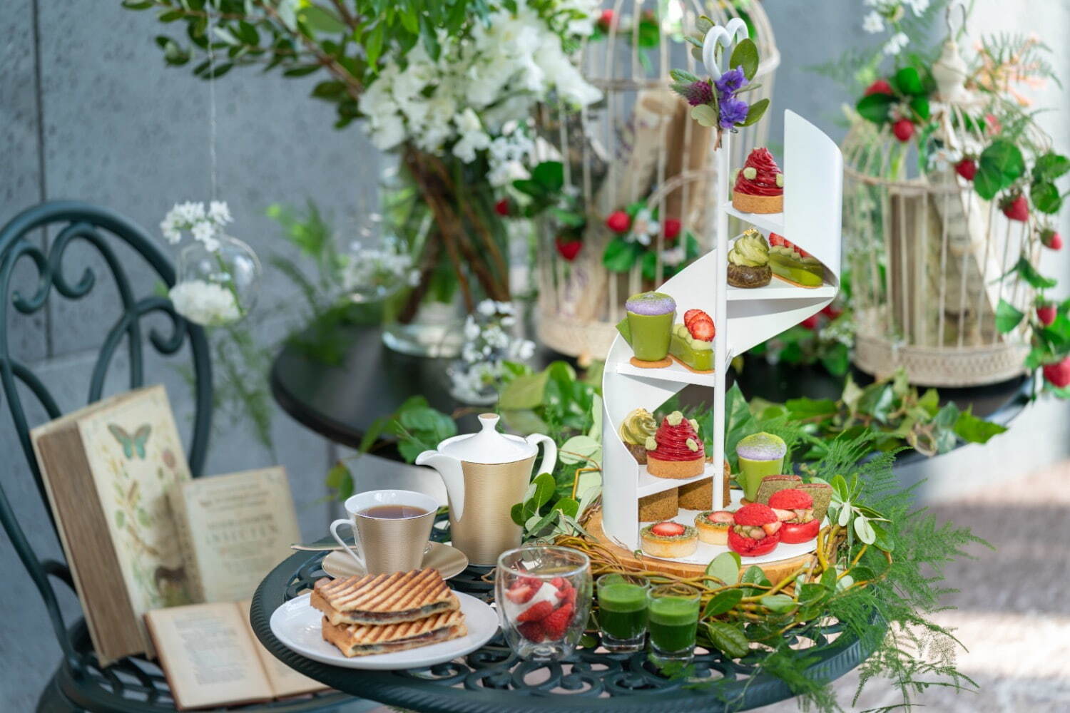 Preview of the Strawberry x Matcha Afternoon Tea from Conrad Hotel