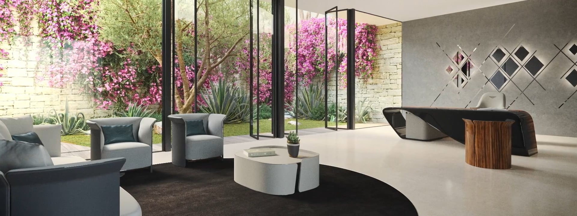Bentley Home uses marble powder fabric for its new collection | SNAP TASTE