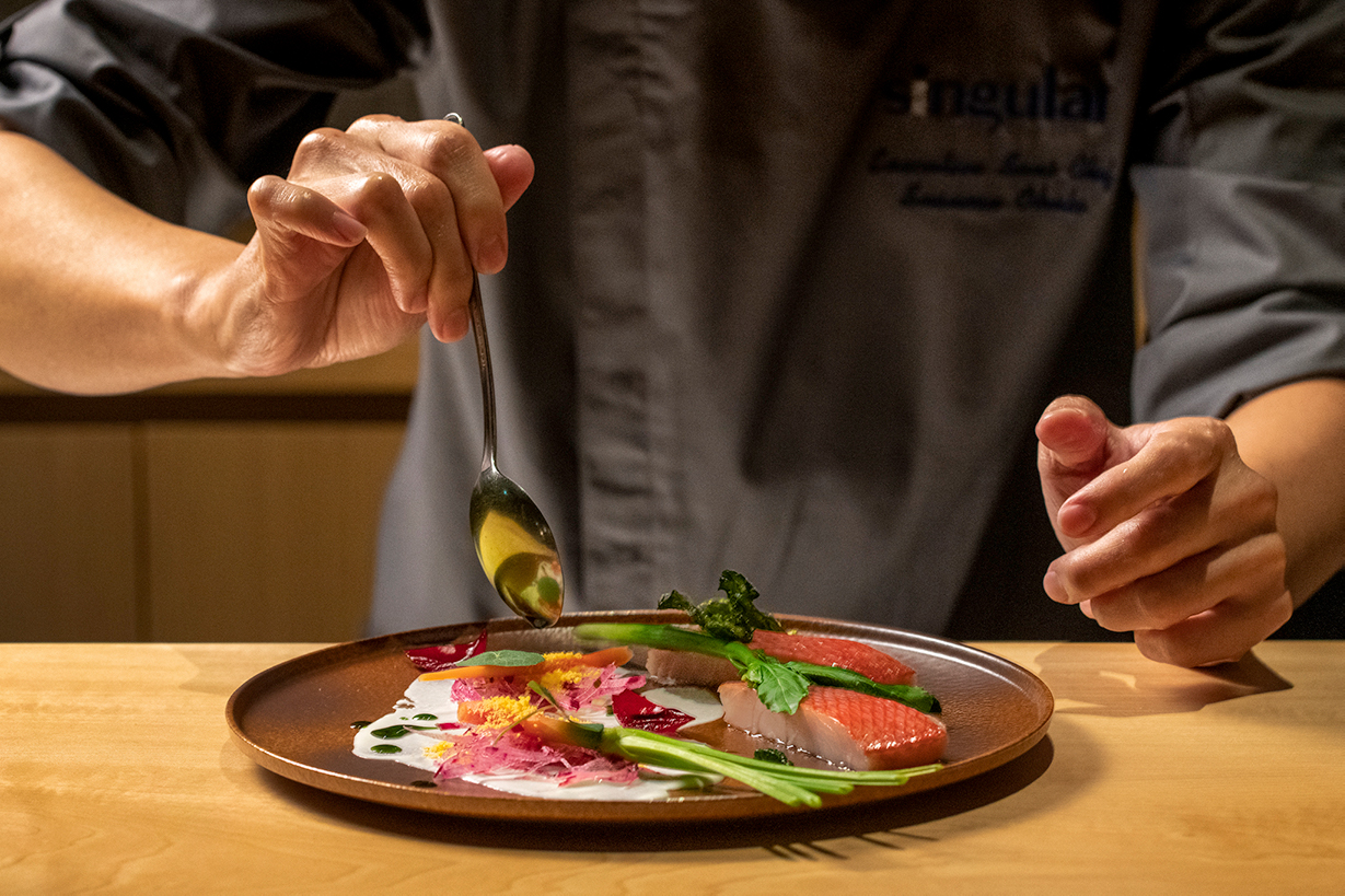 Singular, a new fine dining restaurant in Kyoto