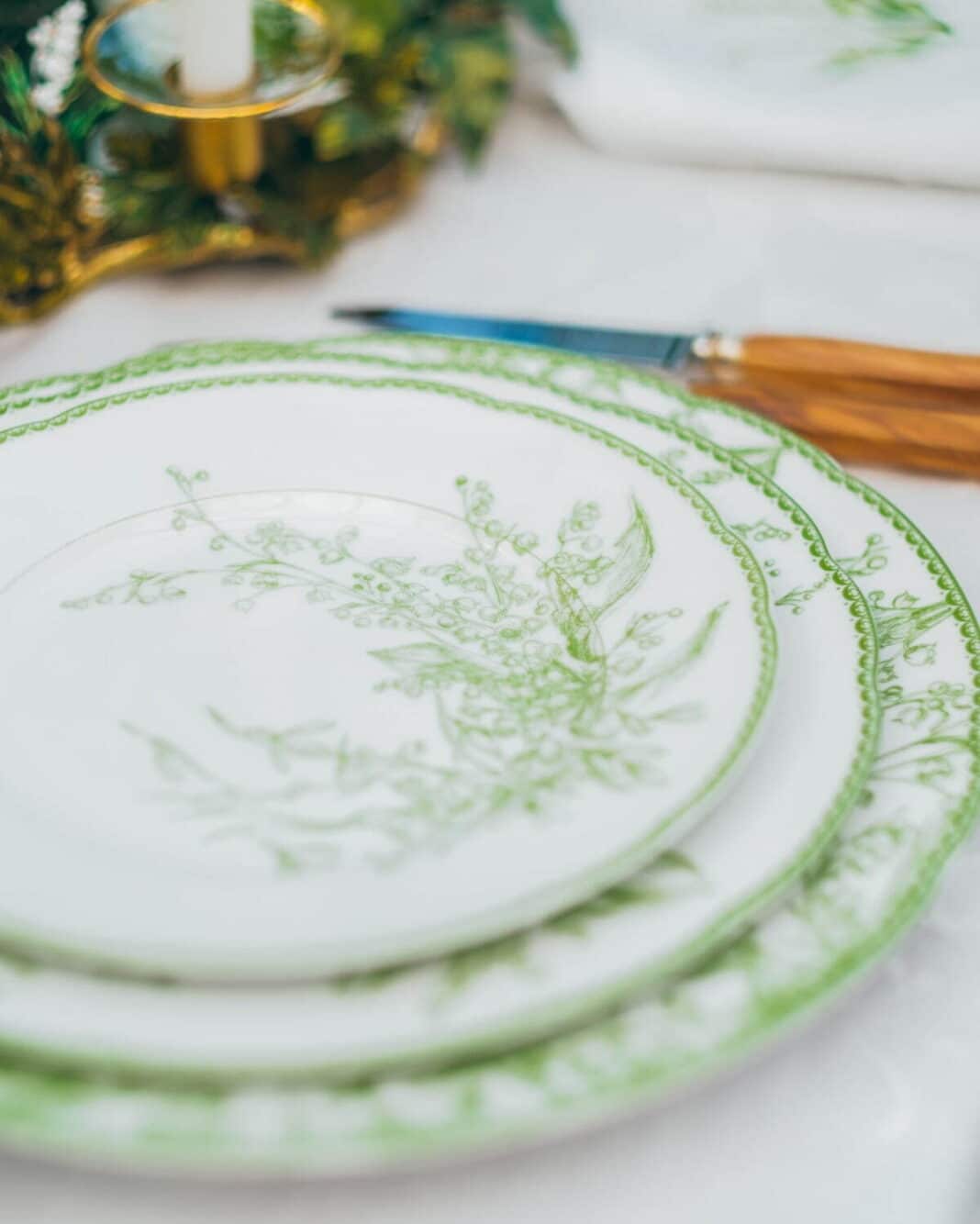 New tableware collection Lily of the Valley from Dior