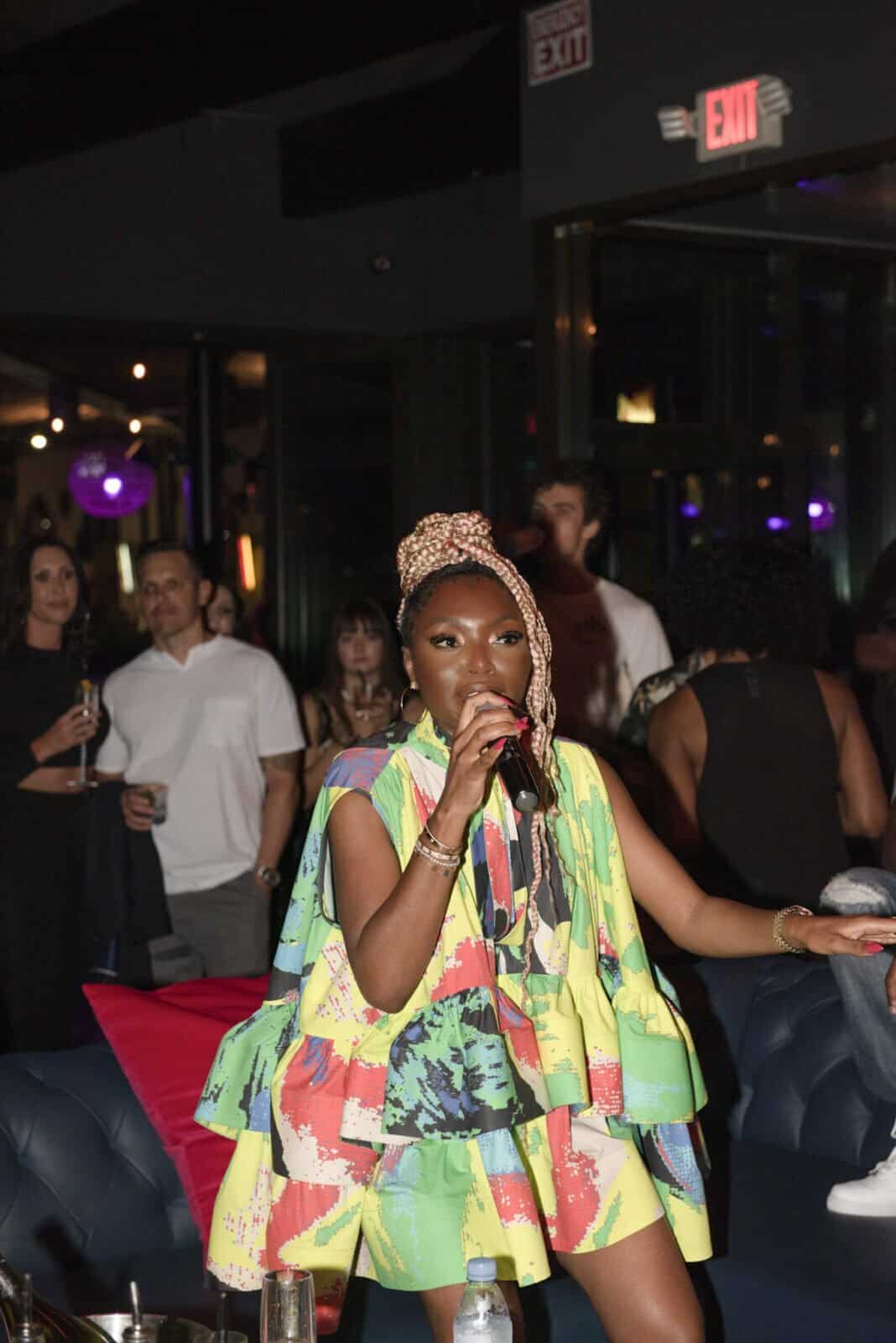 Wiz Khalifa and others joined Sharon Chuter in Los Angeles for the ...