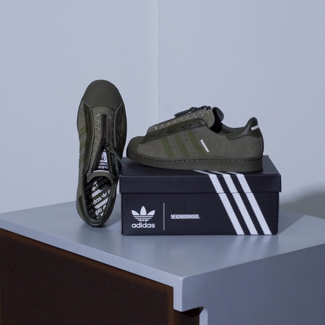 2021 Adidas Originals x Neighborhood collaboration sneakers