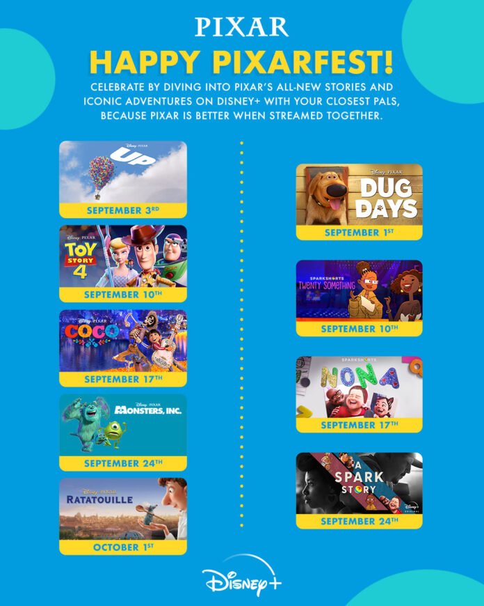 Happy Pixar Fest 2021! Here is the complete list of over 60 products ...