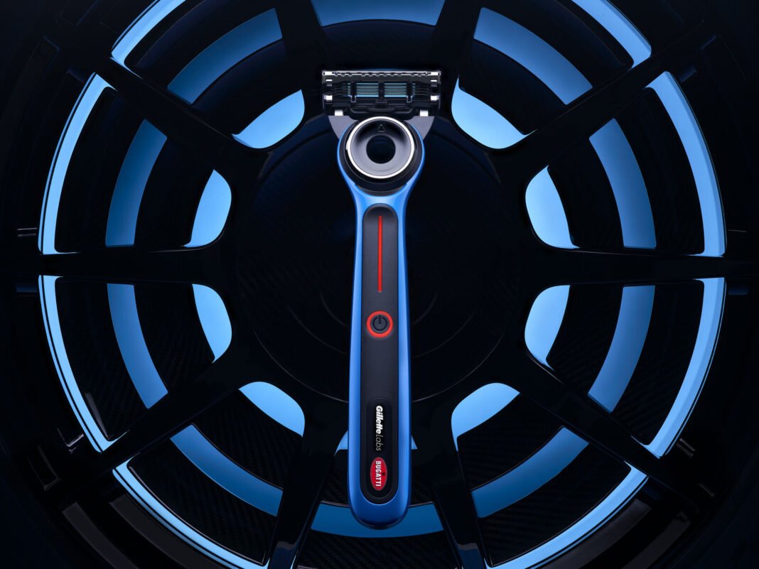 The GilletteLabs x Bugatti Special Edition Heated Razor