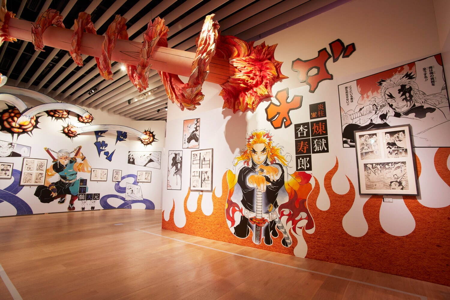 Inside the ‘Demon Slayer’ exhibition and collaboration cafe in Tokyo