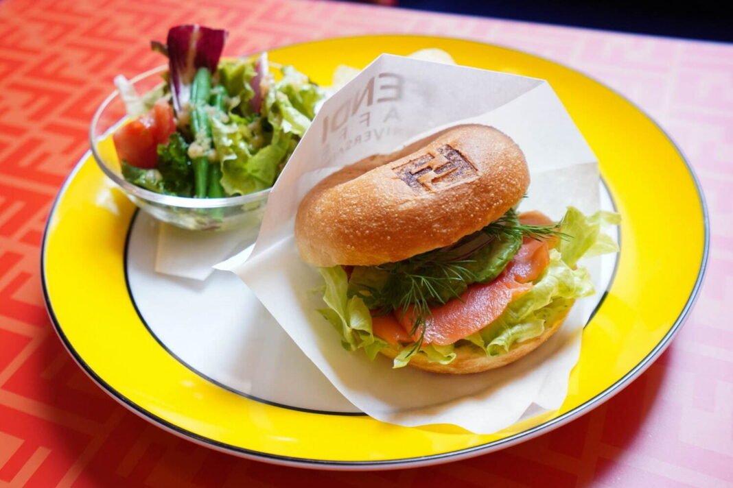Limited Time Tasting Menu at Fendi x Anniversaire Cafe in Tokyo