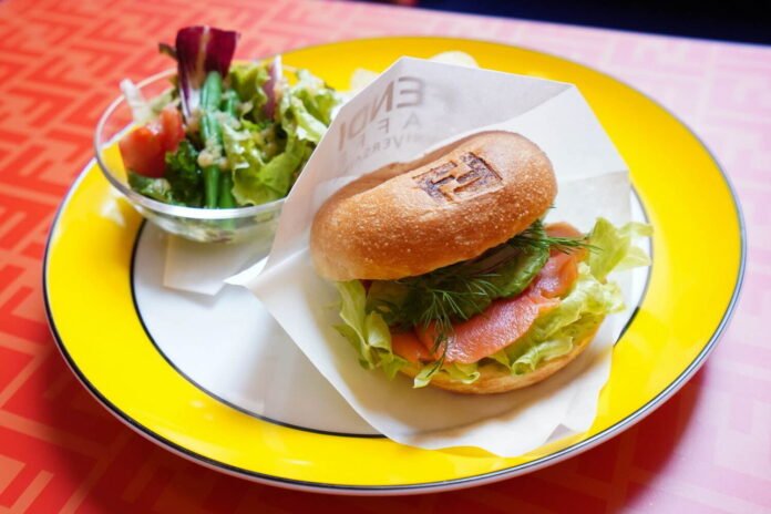 Limited Time Tasting Menu at Fendi x Anniversaire Cafe in Tokyo