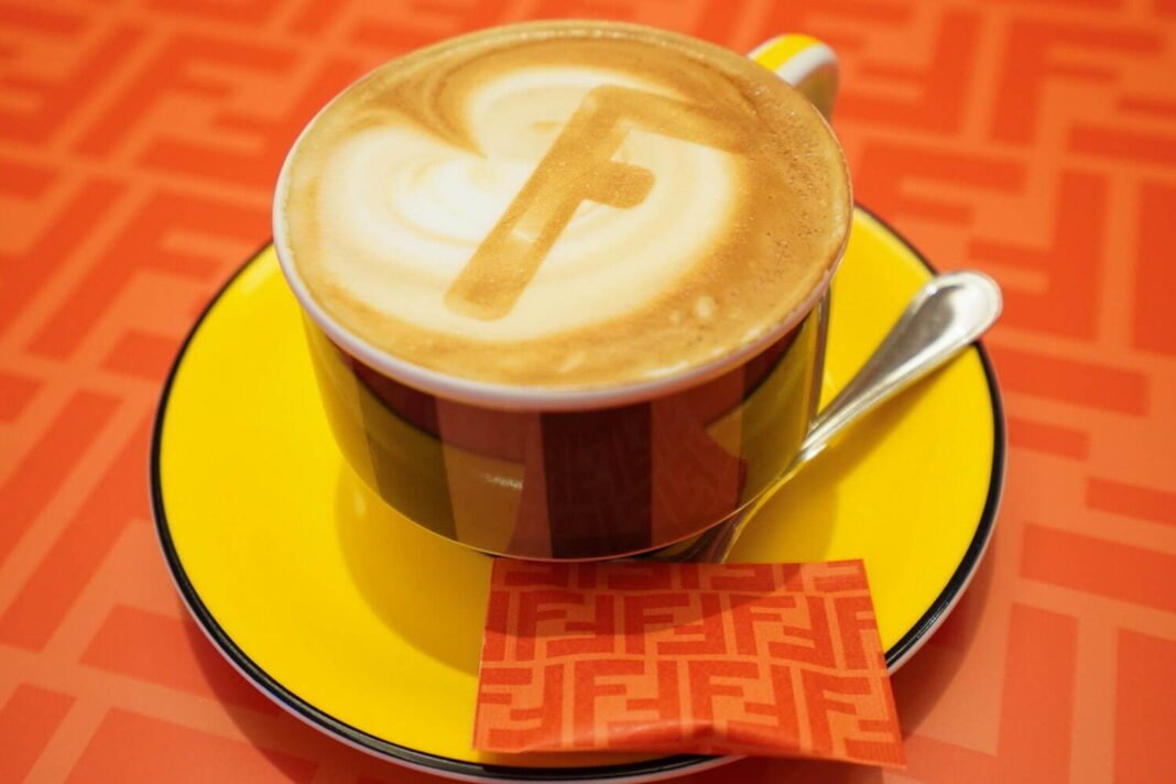 Limited Time Tasting Menu at Fendi x Anniversaire Cafe in Tokyo