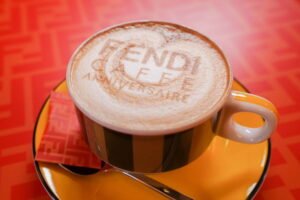 Limited Time Tasting Menu at Fendi x Anniversaire Cafe in Tokyo