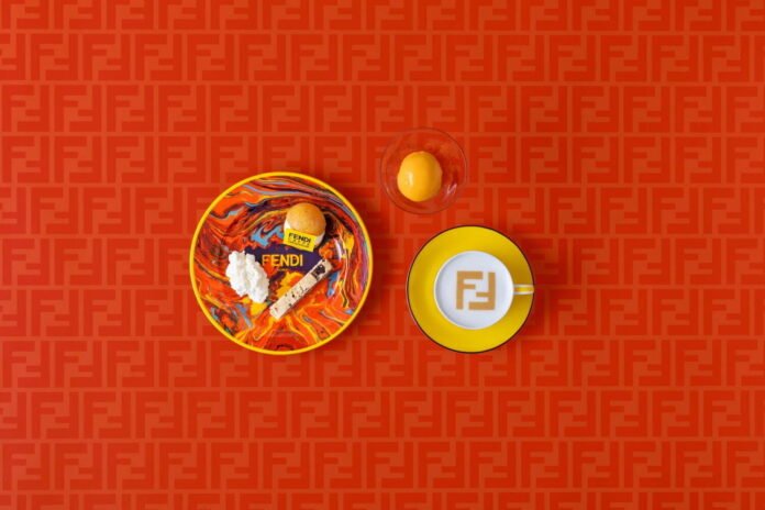 Limited Time Tasting Menu at Fendi x Anniversaire Cafe in Tokyo