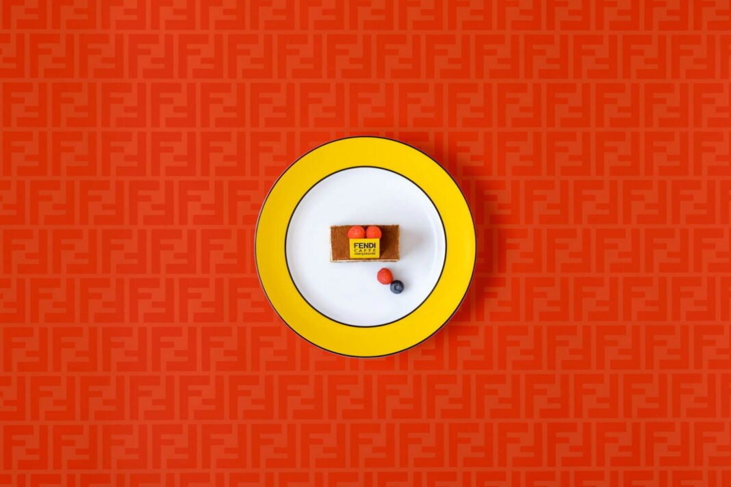 Limited Time Tasting Menu at Fendi x Anniversaire Cafe in Tokyo