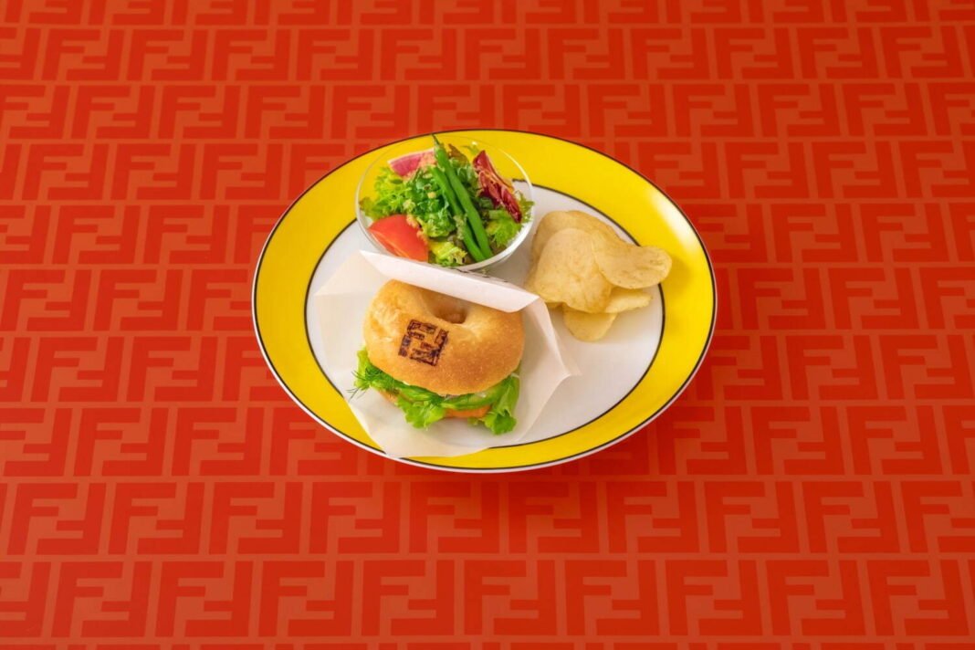 Limited Time Tasting Menu at Fendi x Anniversaire Cafe in Tokyo