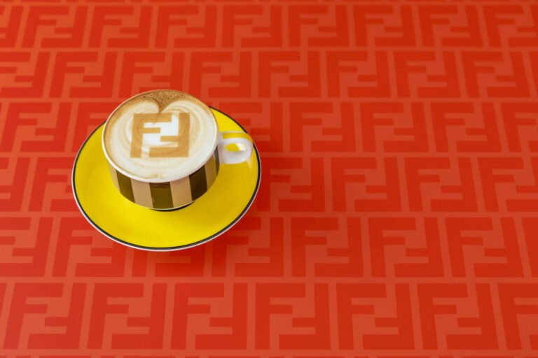 Limited Time Tasting Menu at Fendi x Anniversaire Cafe in Tokyo