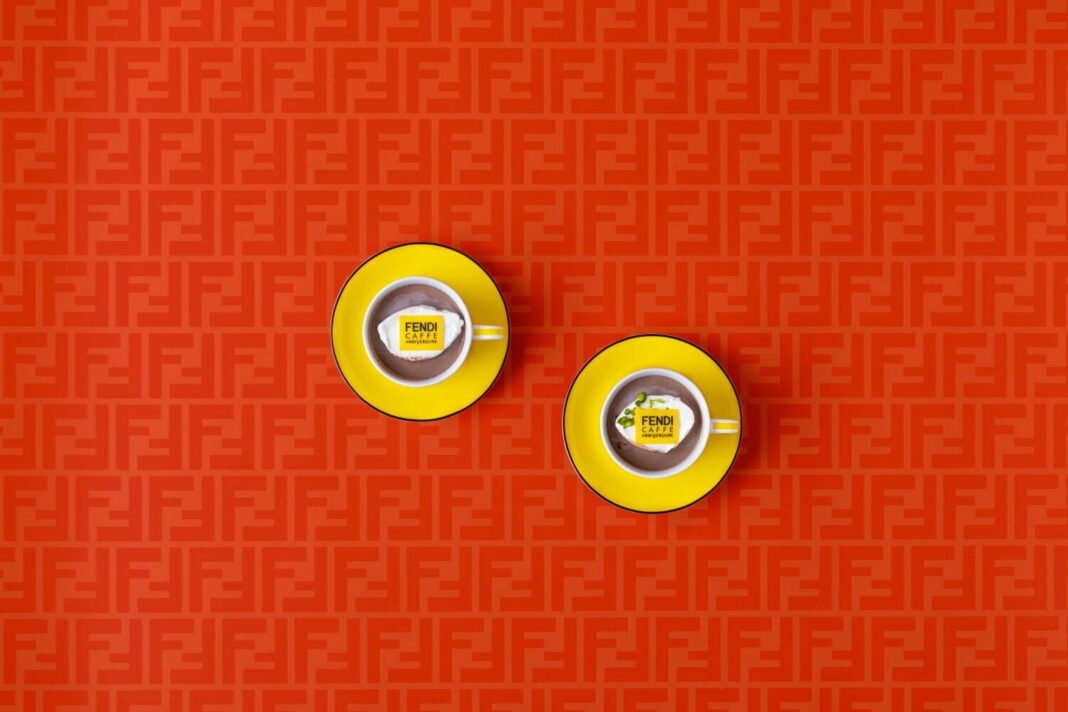 Limited Time Tasting Menu at Fendi x Anniversaire Cafe in Tokyo