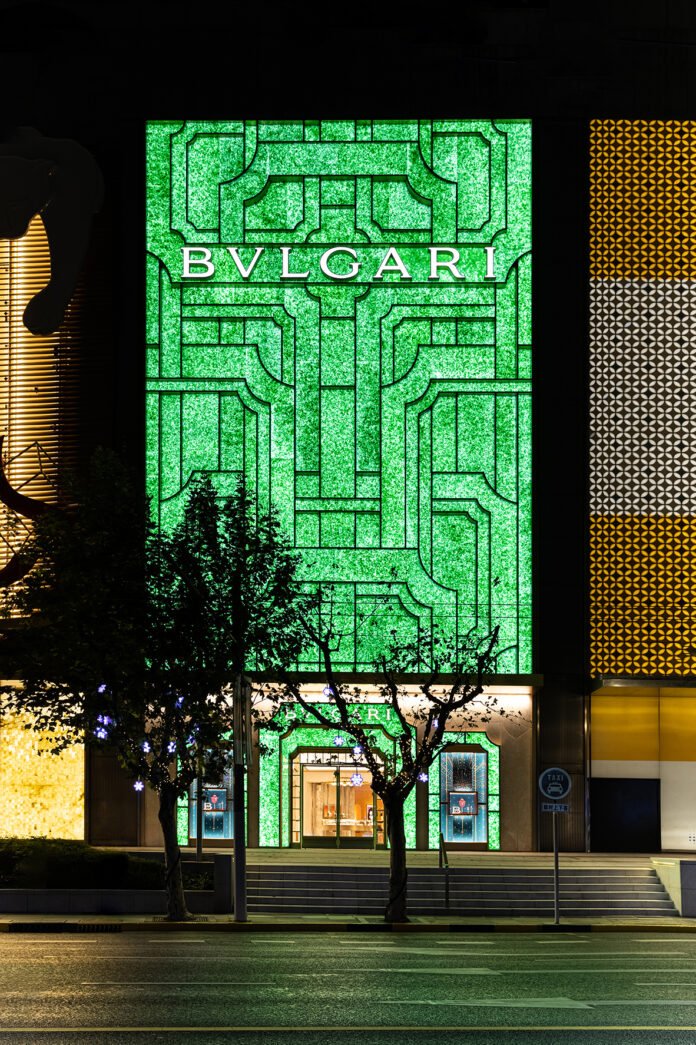 DESIGN: Bulgari Shanghai’s jade façade is made from recycled champagne ...