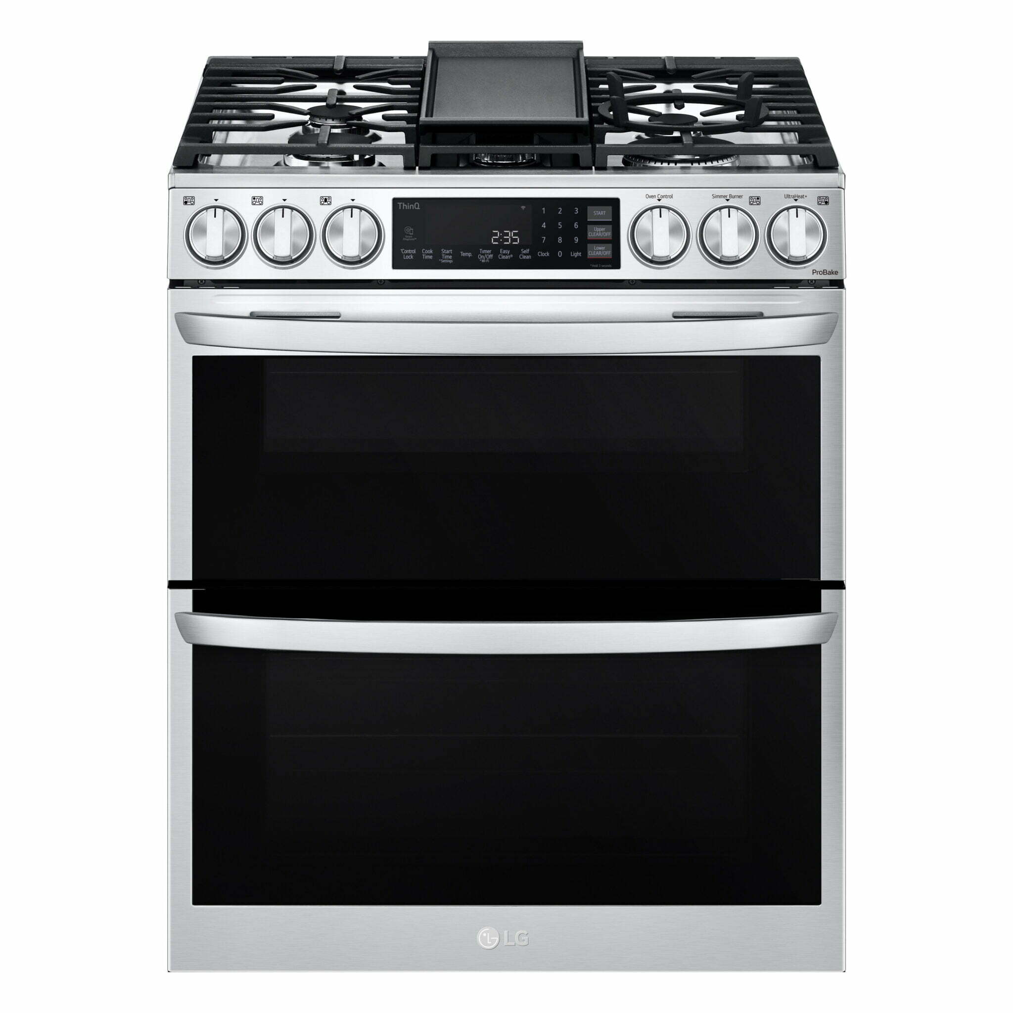 LG’s new Oven Gas Range features LG ThinQ Recipe with over 18,000 ...