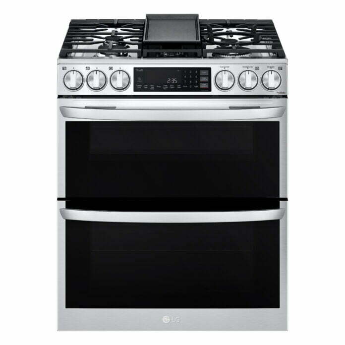 LG’s new Oven Gas Range features LG ThinQ Recipe with over 18,000 ...