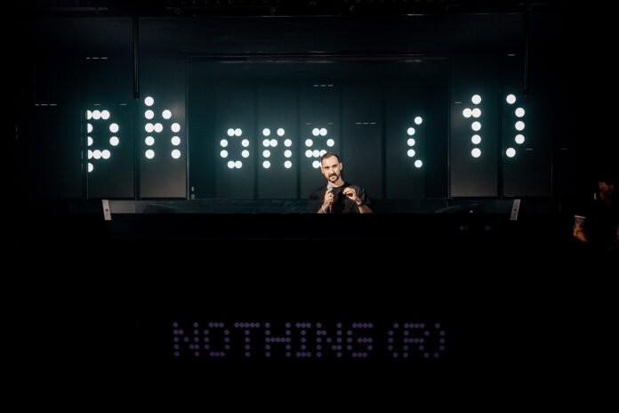 Nothing revealed the design of its smartphone phone (1) at Art Basel