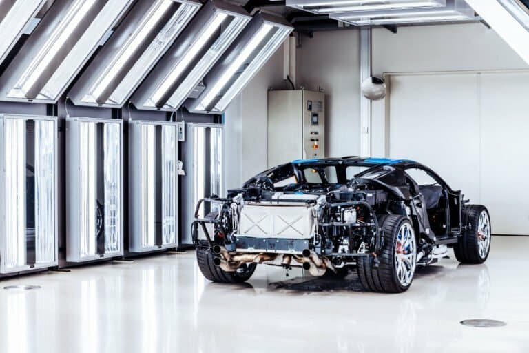The Genesis of the W16 engine of Bugatti hyper sports car