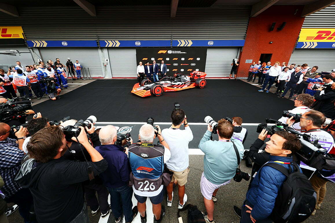 Audi will compete in the FIA Formula 1 World Championship