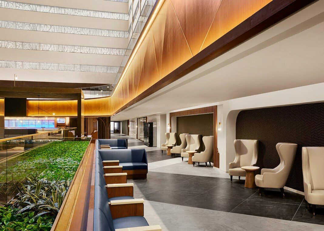 Inside the redesigned New York Marriott Marquis