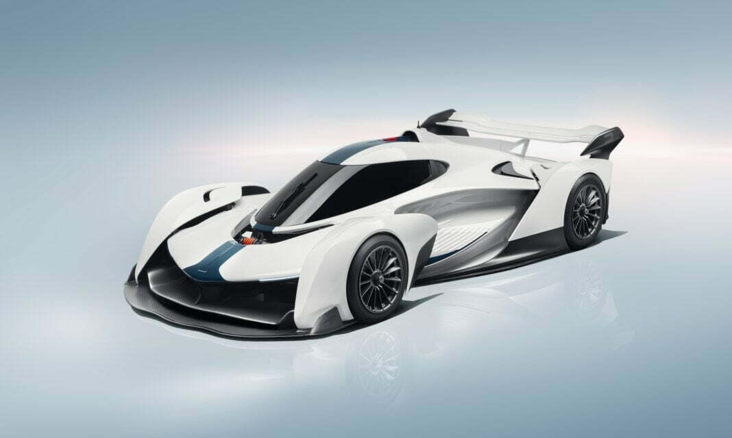 The design of the sold-out McLaren Solus GT, a limited production of 25 ...