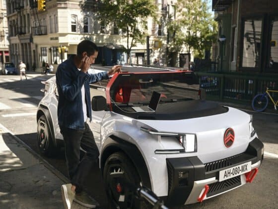 Citroën has launched its new concept car the ‘oli’ at an event in Paris ...