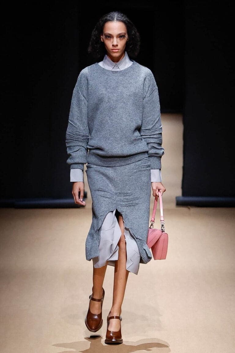 Prada Spring/Summer 2023 women’s collection - reflections, refractions ...