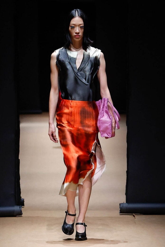 Prada Spring/Summer 2023 women’s collection - reflections, refractions ...
