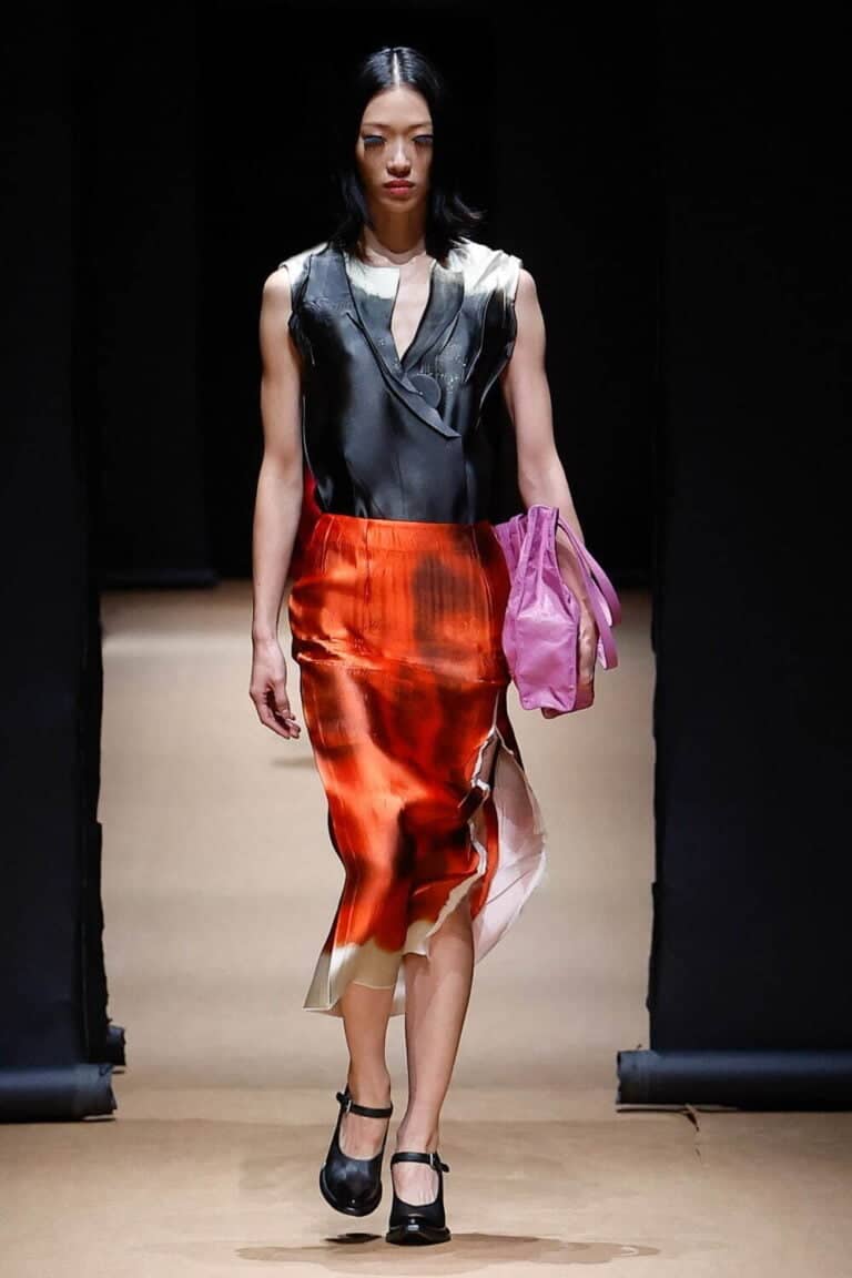 Prada Spring/Summer 2023 women’s collection - reflections, refractions ...