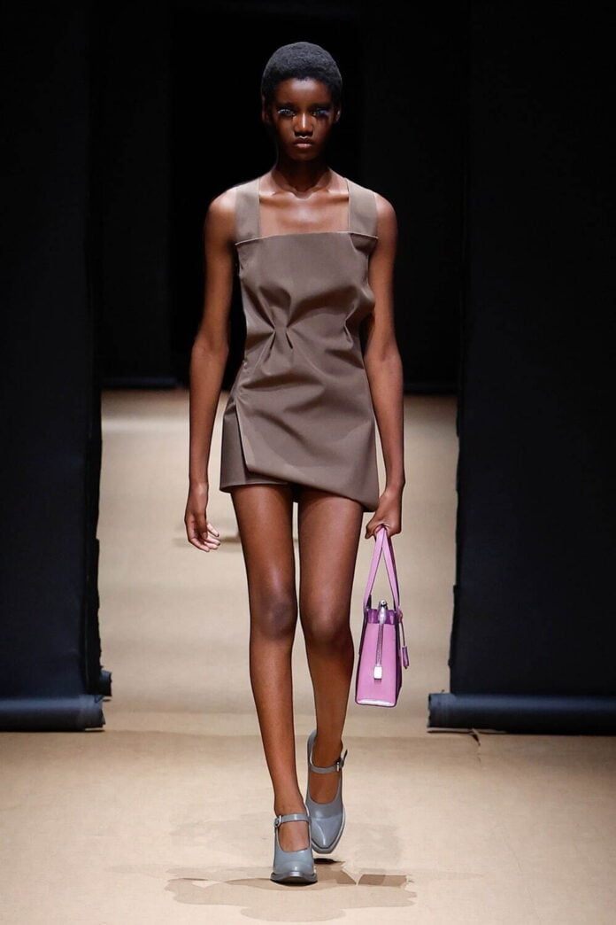 Prada Spring/Summer 2023 women’s collection - reflections, refractions ...