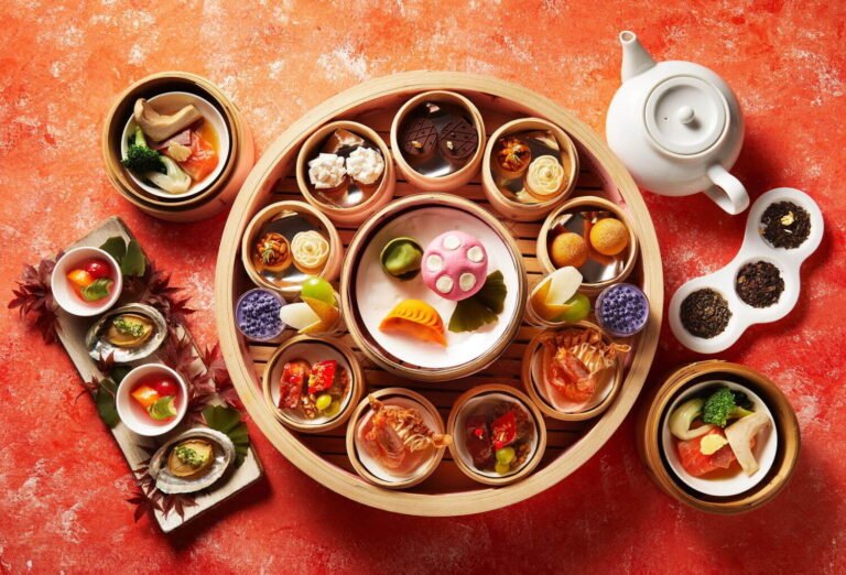 SNAP TASTE | Dim Sum Afternoon Tea ANA Intercontinental Hotel Tokyo