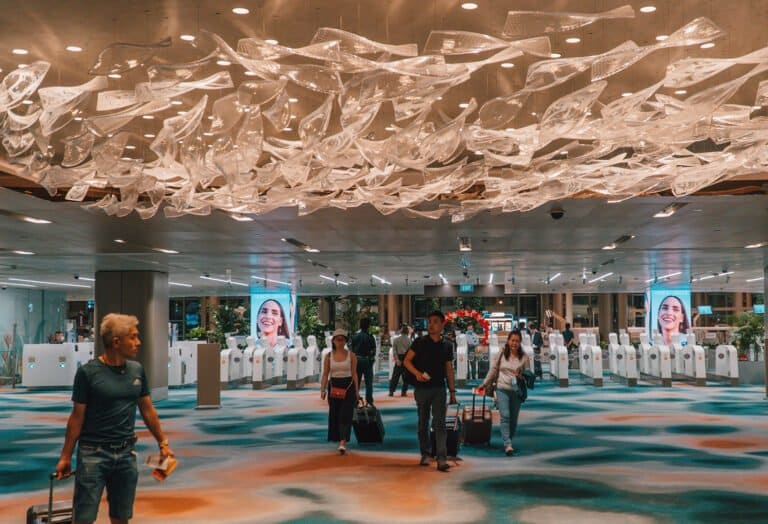 The southern wing of Terminal 2 at Changi Airport has reopened today ...