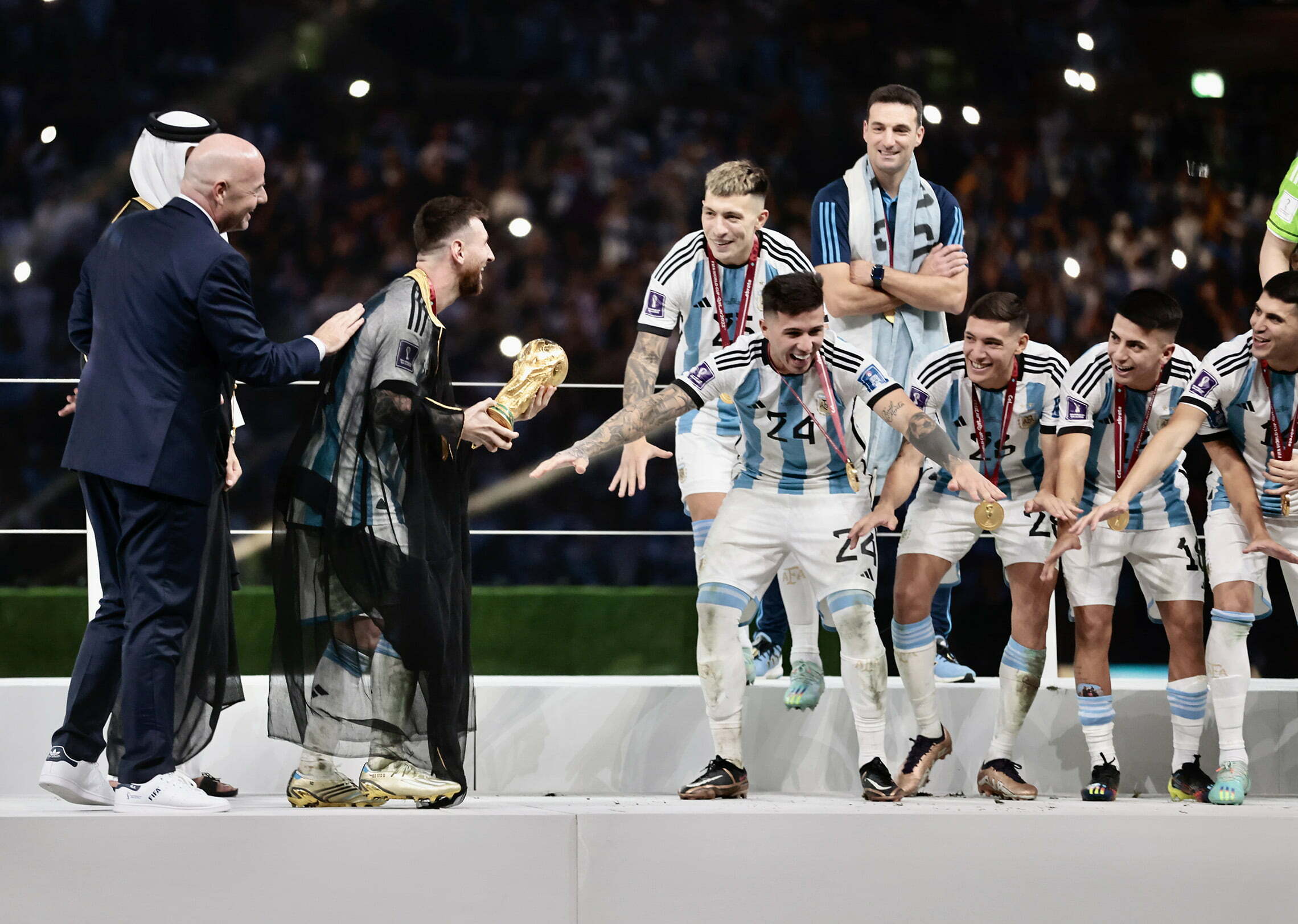 World Cup Final Awards Ceremony 2022 through Photos | SNAP TASTE