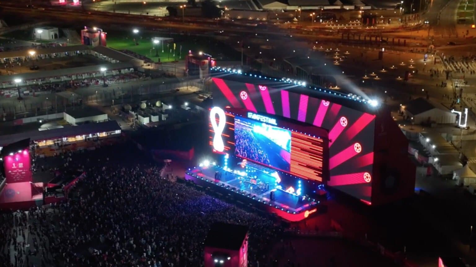 Video Highlights of FIFA Fan Festival in Qatar | SNAP TASTE