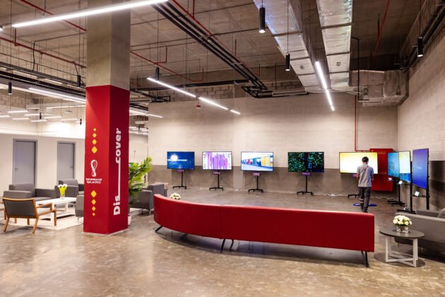 Giving you a tour inside the FIFA World Cup 2022 Qatar Media Center ...