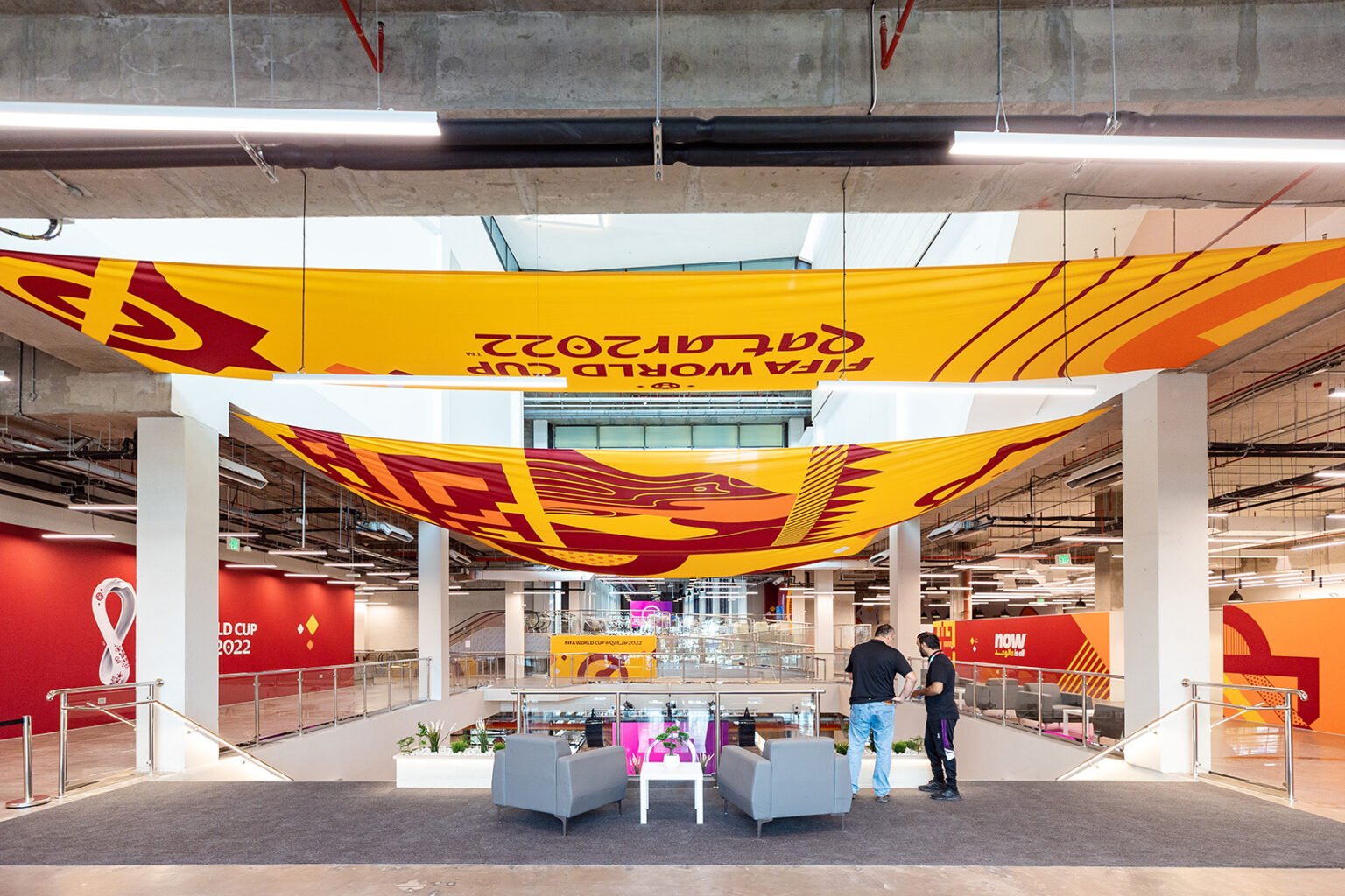 Giving you a tour inside the FIFA World Cup 2022 Qatar Media Center ...