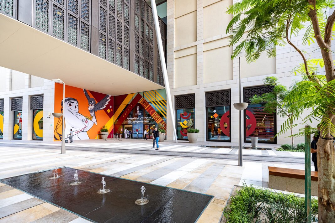 Giving you a tour inside the FIFA World Cup 2022 Qatar Media Center ...