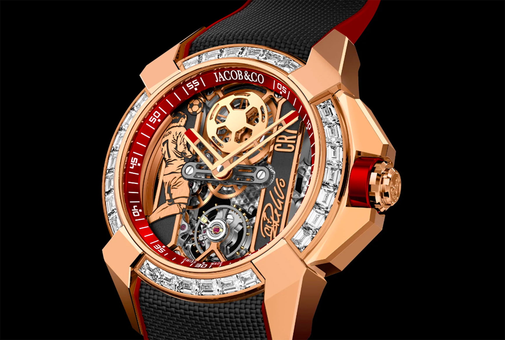 Jacob & Co x CR7 Epic X collection is designed to represent Cristiano ...