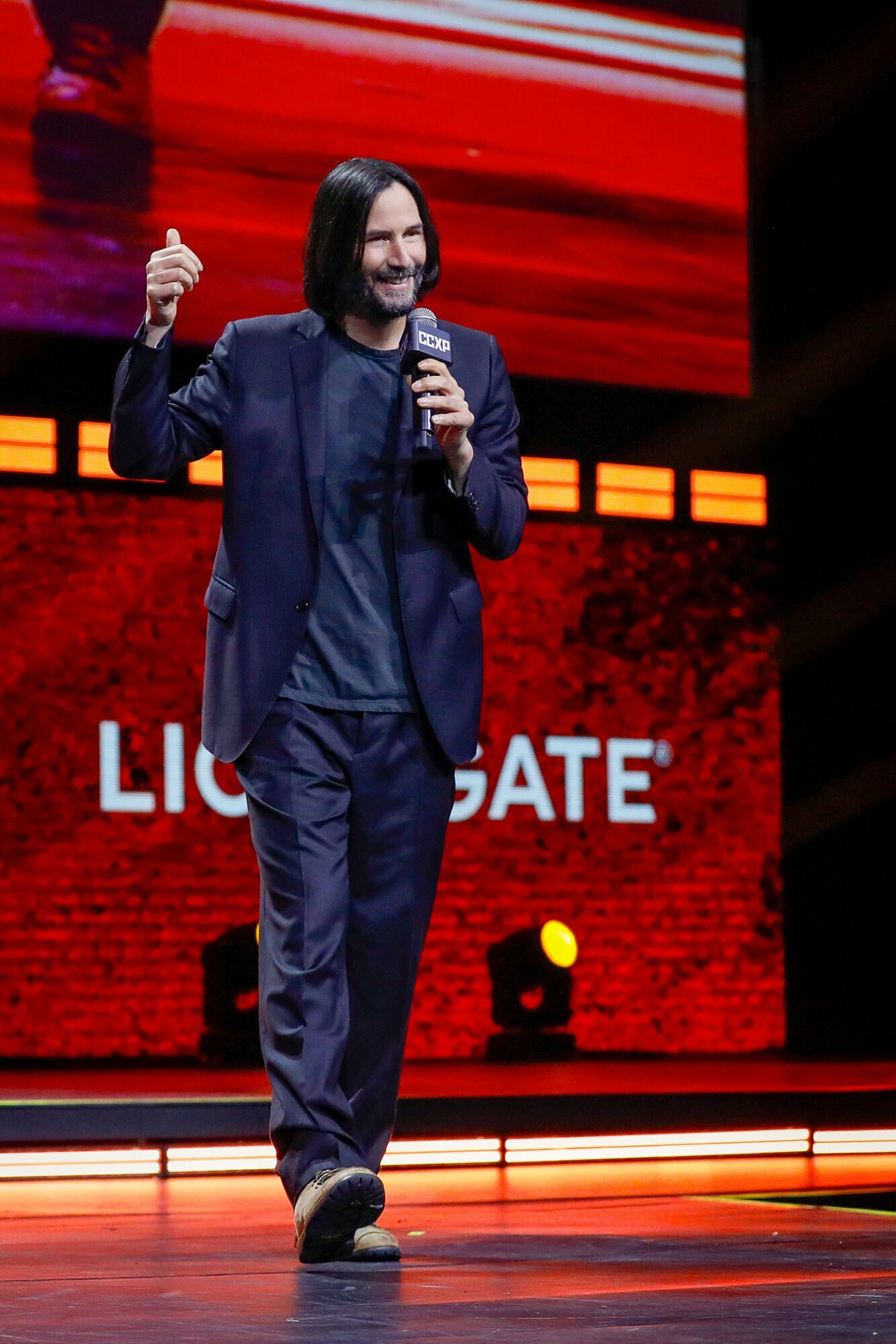 SNAP TASTE | VIDEO: Keanu Reeves at Brazil’s 2022 CCXP - John Wick ...