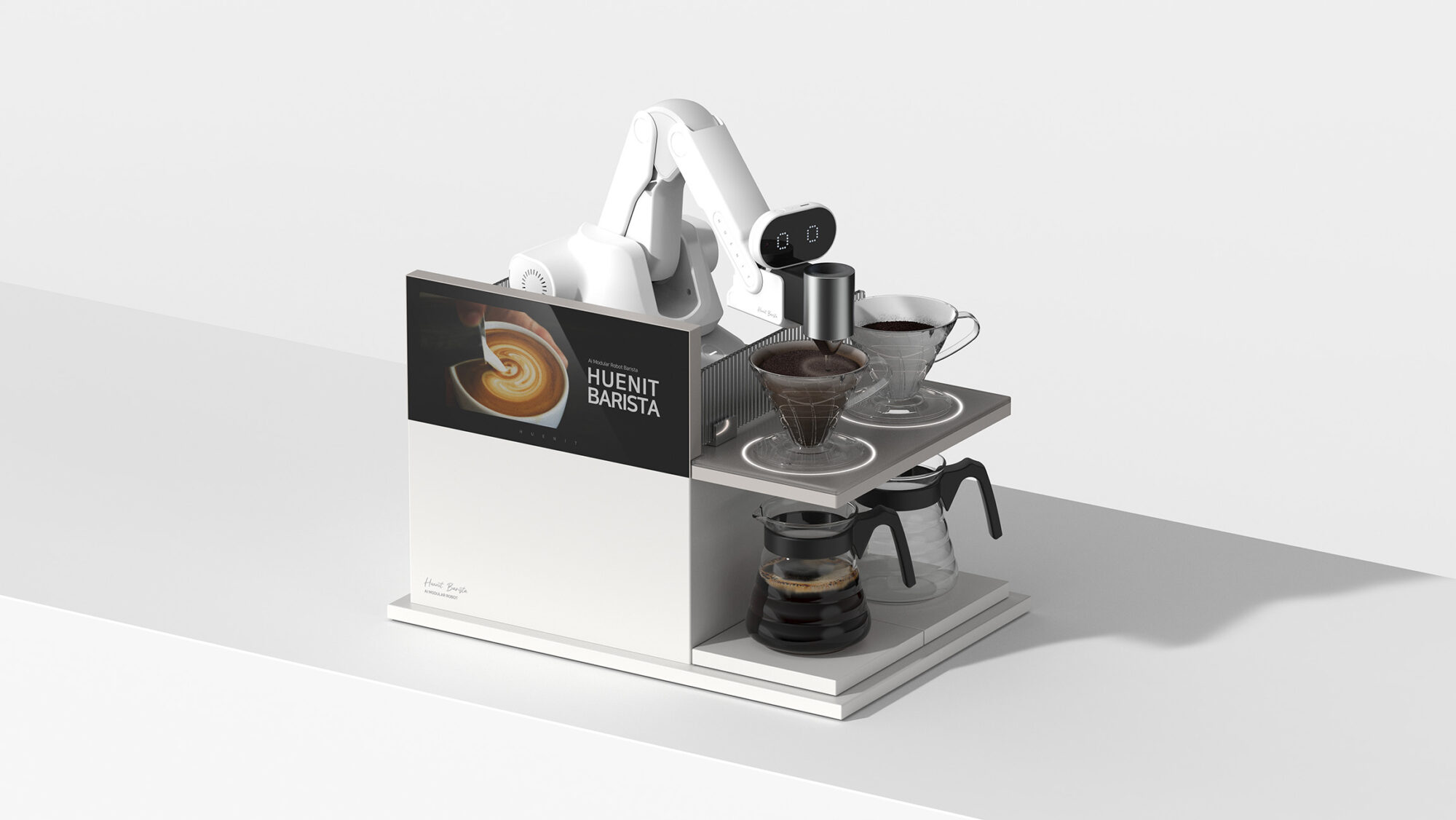 Meet the HUENIT barista, the premium hand-drip robot | SNAP TASTE