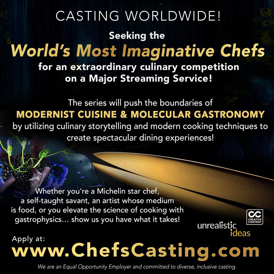 Worldwide Hunt for Innovative Chefs: A Modernist Cuisine Competition ...
