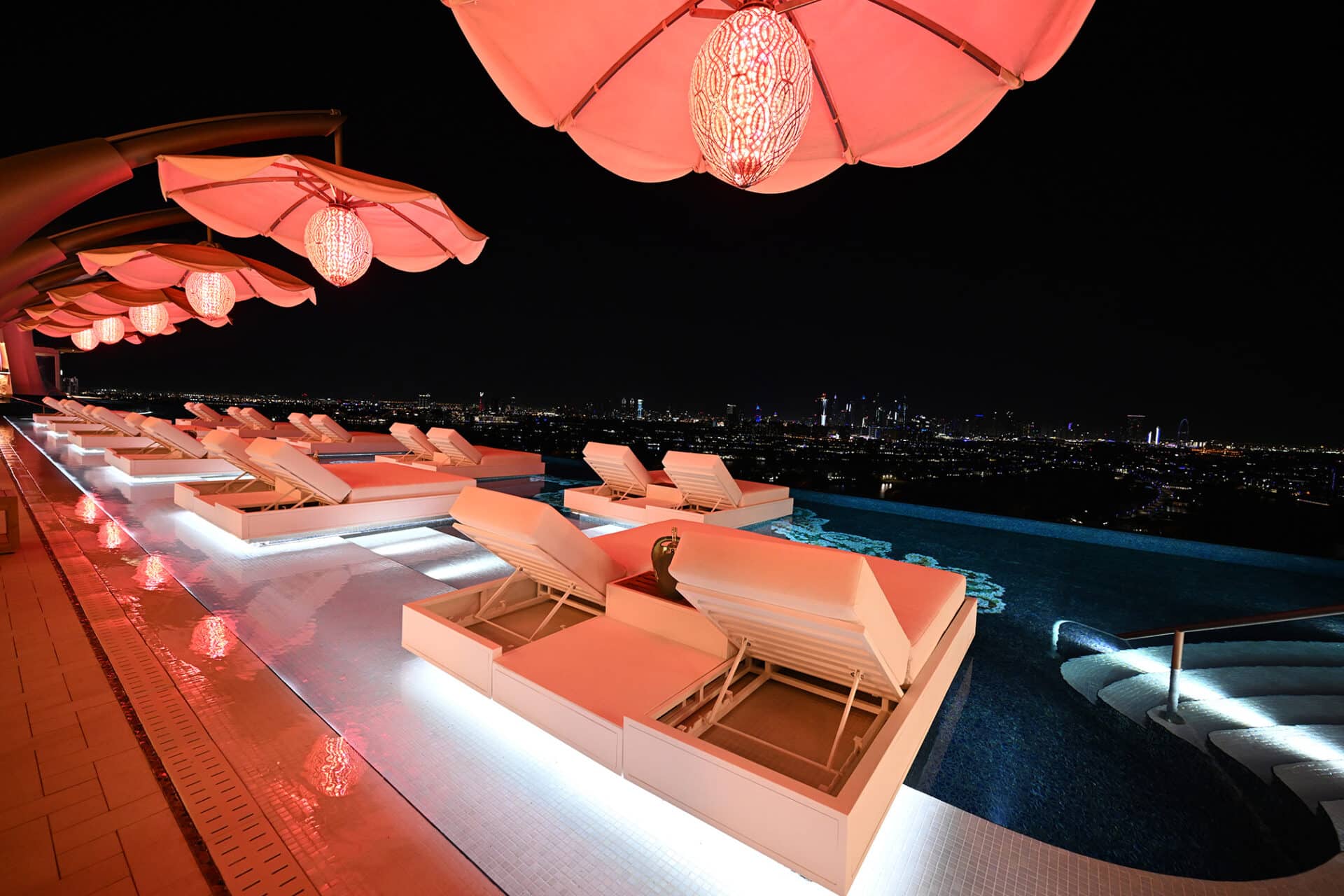 Launch party at Atlantis The Royal’s Cloud 22 Skypool with Kendall ...