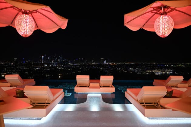 Launch party at Atlantis The Royal’s Cloud 22 Skypool with Kendall ...