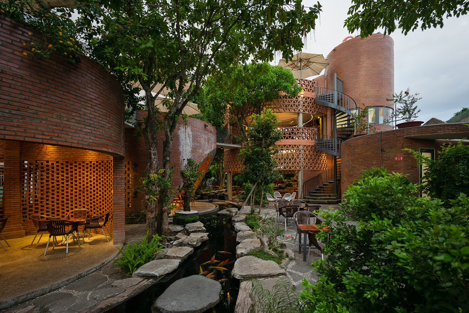 Urban Oasis: G+ Architects’ Unique Design for Nấm Coffee shop in ...