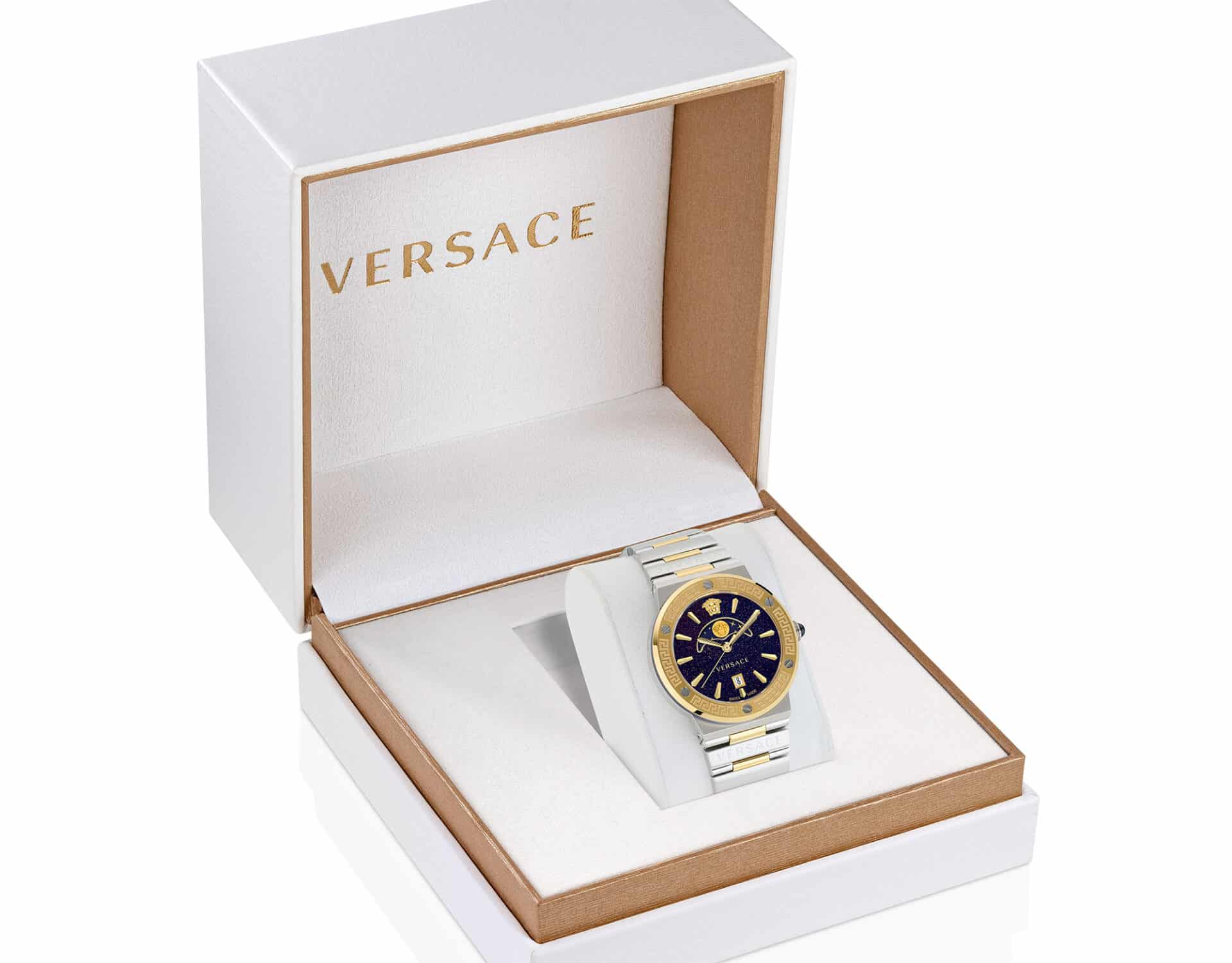 The Art of Versace: Introducing the Greca Logo Moonphase Watch | SNAP TASTE