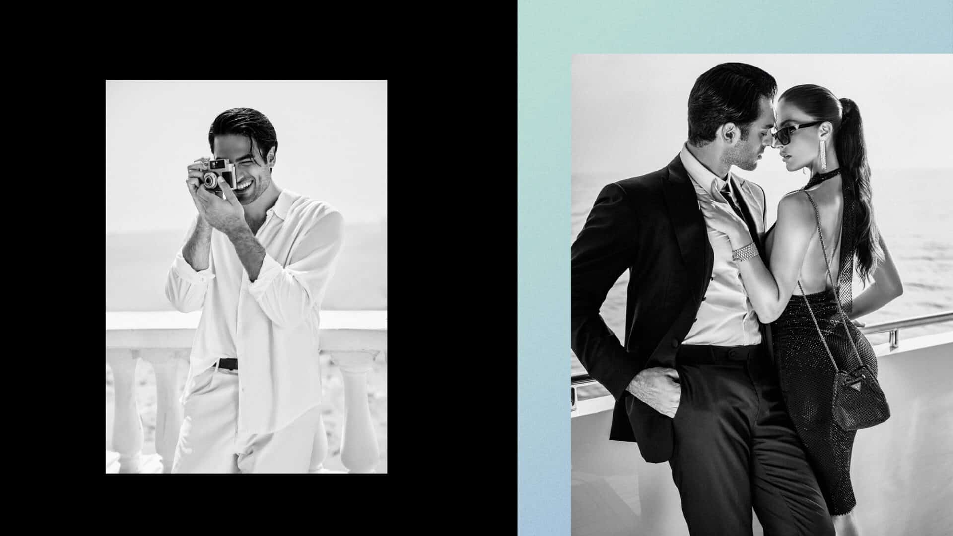 Matteo Bocelli and Oriola Marashi Shine in GUESS’s Holiday 2023 ...