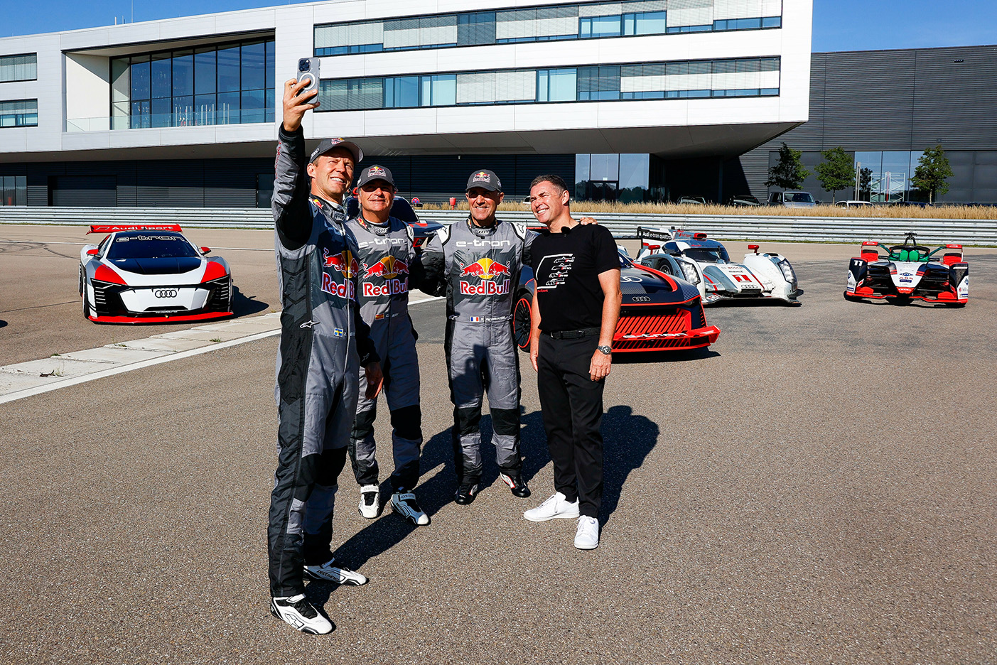 Audi Sport’s e-tron On Track Event featuring Ekström, Peterhansel, and ...