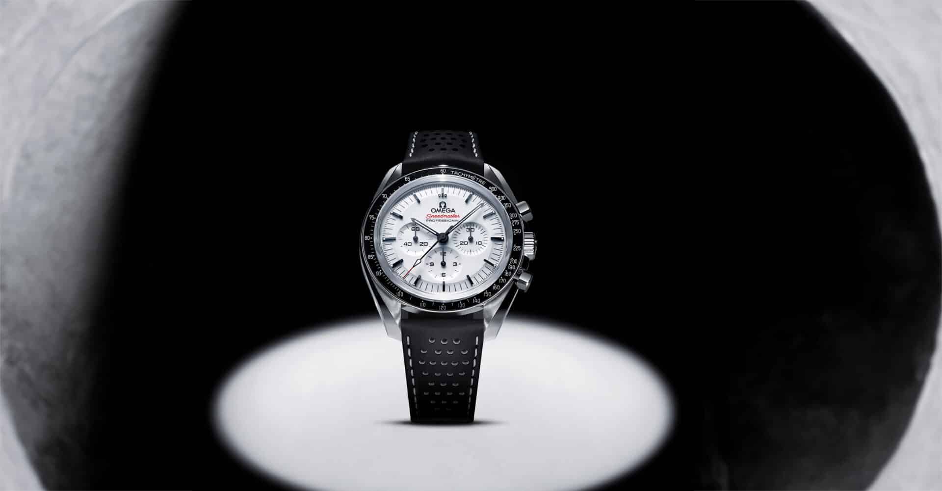 Omega Unveils New Moonwatch with a White Dial Inspired by Space | SNAP ...
